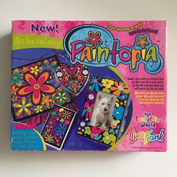 Lisa Frank | Office | Lisa Frank Vintage Paintopia Craft Kit | Poshmark